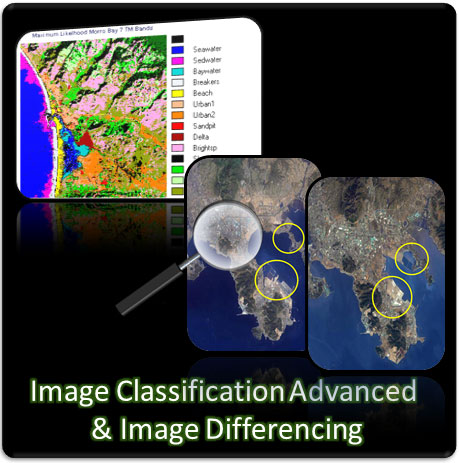 Satellite Images Classification (Advanced) + Image Differencing T
